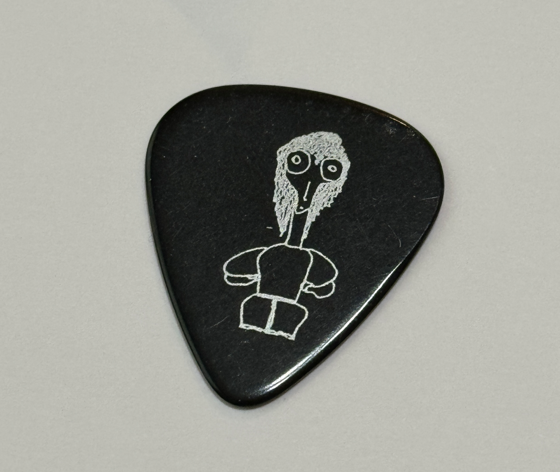 JOE SATRIANI SIGNATURE GUITAR PICK MEDIUM GAUGE PLECTRUM FIGURE | eBay