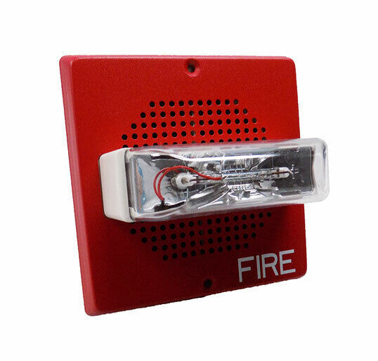 Wheelock E70-24MCW-FR Speaker Strobe -Red for sale online | eBay