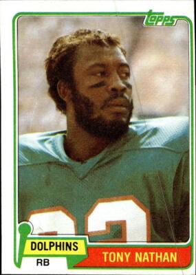 TONY NATHAN 1981 Topps Football #506 BUY ANY 2 ITEMS FOR 50% OFF ...