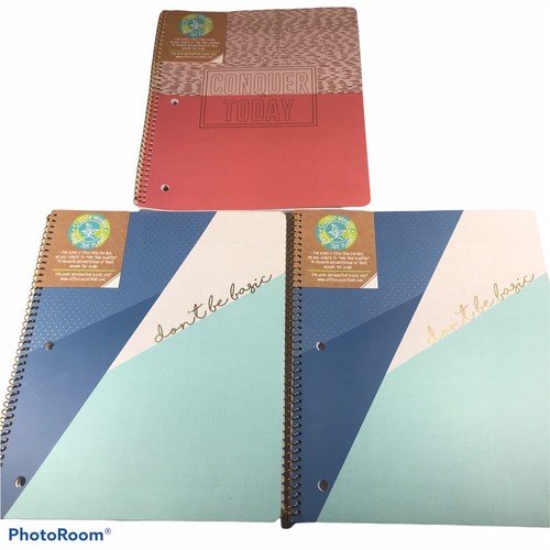 Lot Of 3 UStyle Inspirational Spiral Notebooks New 789041946934| eBay