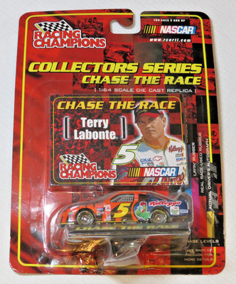 Nascar #5 Terry Labonte Racing Champions Chase The Race 2001 1:64 Scale ...