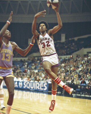 Virginia Squires JULIUS Dr. J ERVING Glossy 8x10 Photo ABA Basketball ...