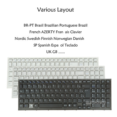Laptop Keyboard For Sony Vaio VPC-EB, VPCEB, VPC EB, 148793161 ...