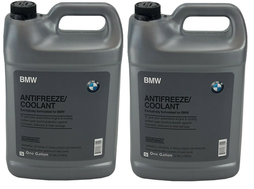 NEW For BMW Genuine Engine Coolant Antifreeze 2 Gallons Blue Color ...