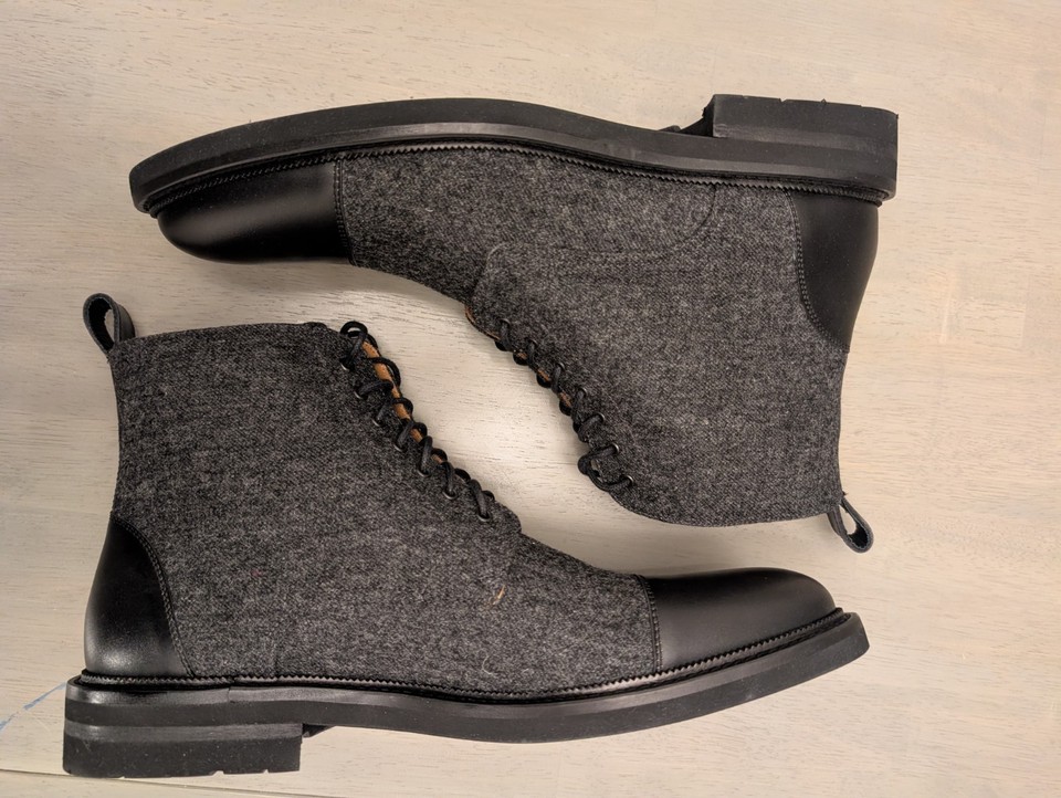 Brand New TAFT Jack Boots in Black And Grey Size 10 | eBay