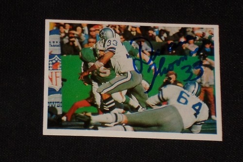 DUANE THOMAS 1986 JENO'S PIZZA SIGNED AUTOGRAPHED CARD #1 DALLAS ...