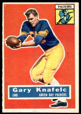 1956 Topps Gary Knafelc Green Bay Packers #43 | eBay