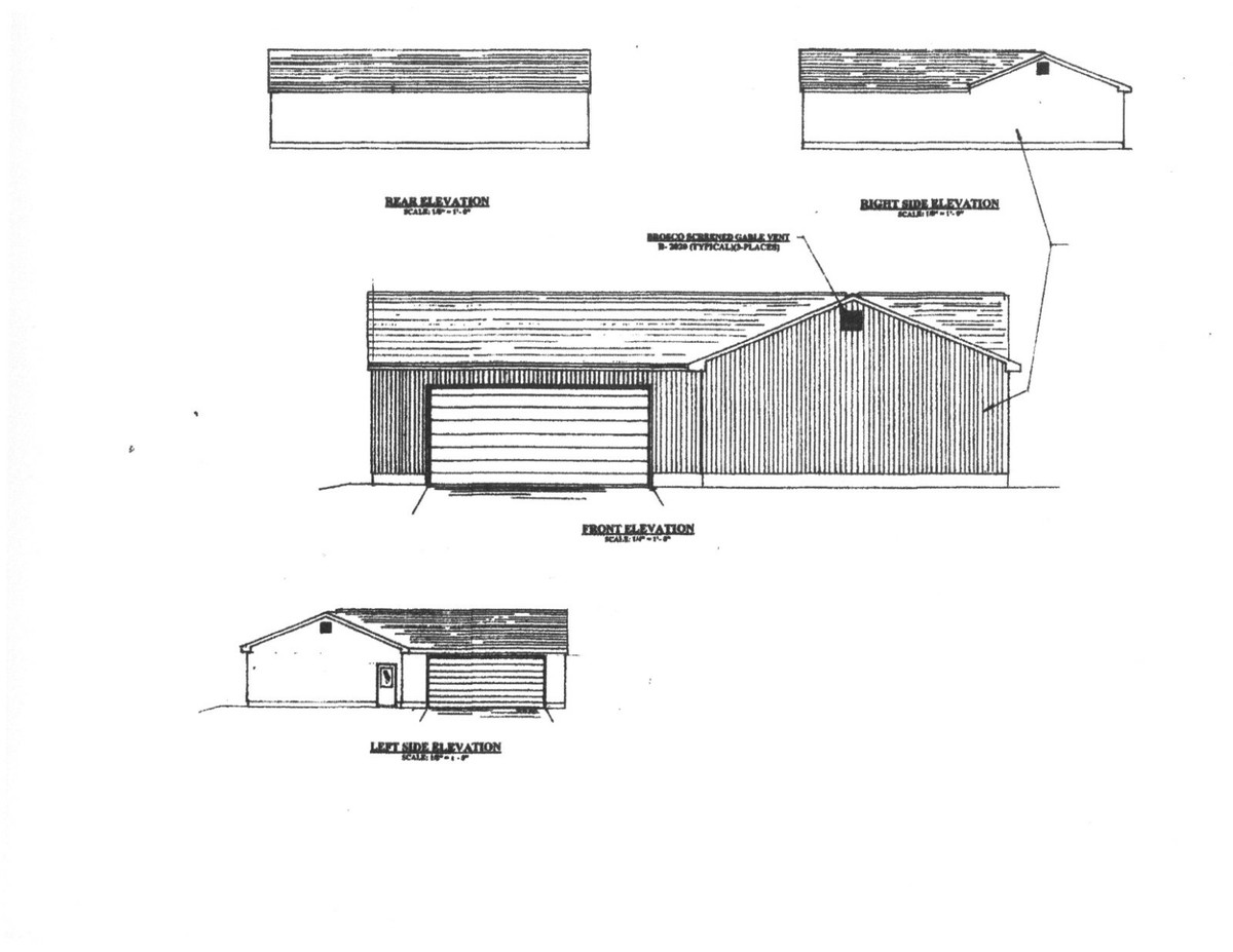 Garage Construction Plans Elevations Ground Floor Plan With Garage