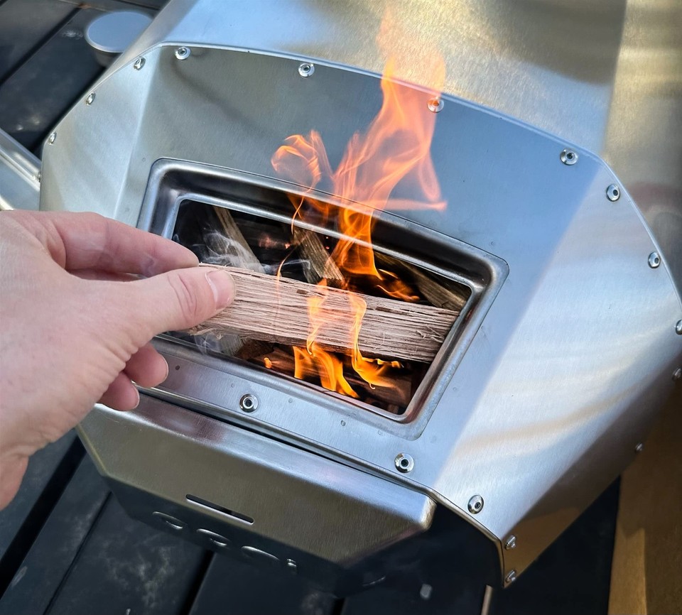 Toasted Oak 5 Inch Universal Cooking Firewood - 14lbs. ~1000cuin ...