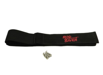 Rod Saver 10VRS 10" Single Fishing Rod Saver - Strap Black, Camping NEW ...