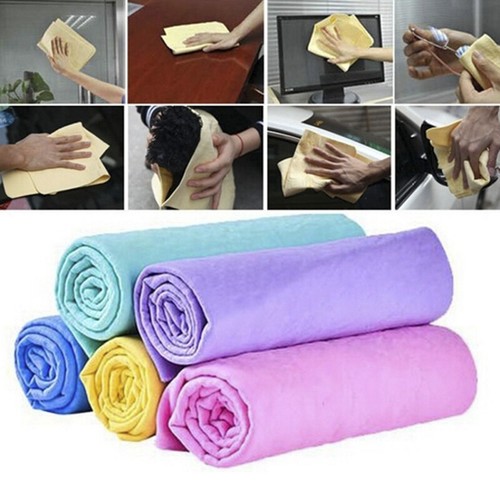 43x32 Deerskin Absorbent Towels Chamois Towel Car Kitchen Cleaning ...