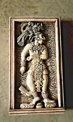 VINTAGE UNIQUE HANDMADE AZTEC MAYA IDOL MESOAMERICA WALL ART DECOR 15 ...