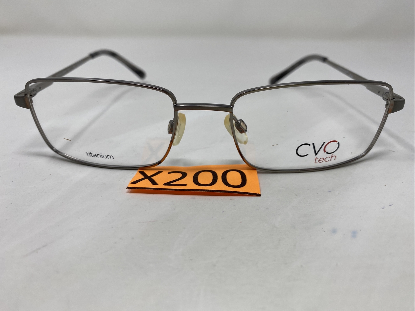 Clearvision CVO Tech T5604 Silver Matte 55-18-145 Full Rim Eyeglasses ...