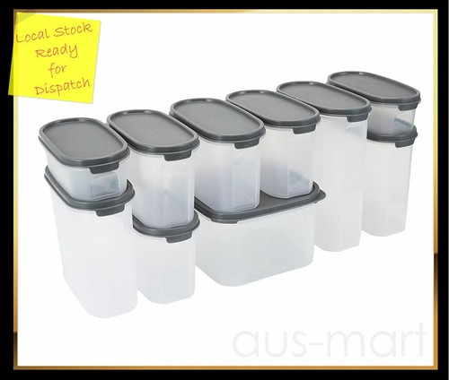 10pce Anko BPA Free Airtight Pantry Storage Set Food Containers Kitchen ...