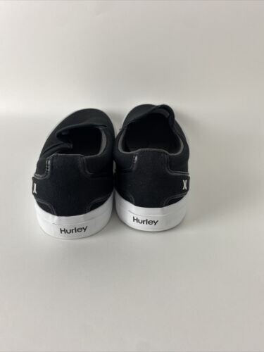 Hurley Arlo Slip On Canvas Mens Shoes Size 8/9.5/10/11/12 -Black- | eBay