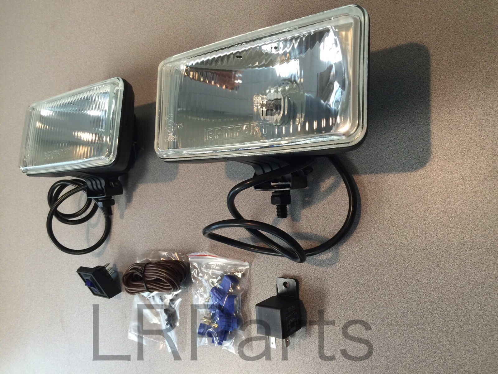 1987-1995 Range Rover Classic Spoiler Mounted Driving Lamp Kit | 55w ...