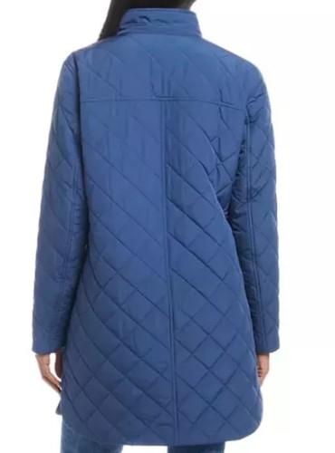 WP Weatherproof Women's Long Quilted Jacket Dark Blue, XL | eBay