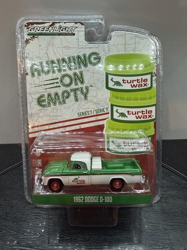 Greenlight Running on Empty 1962 Dodge D-100 Turtle Wax FREE SHIPPING ...