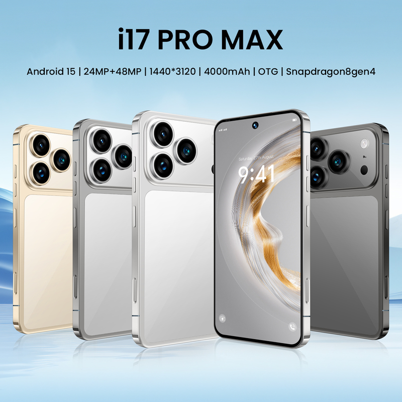 New I17 Pro max 5G Smartphone 5.0' Factory Unlocked Android Cellphones ...