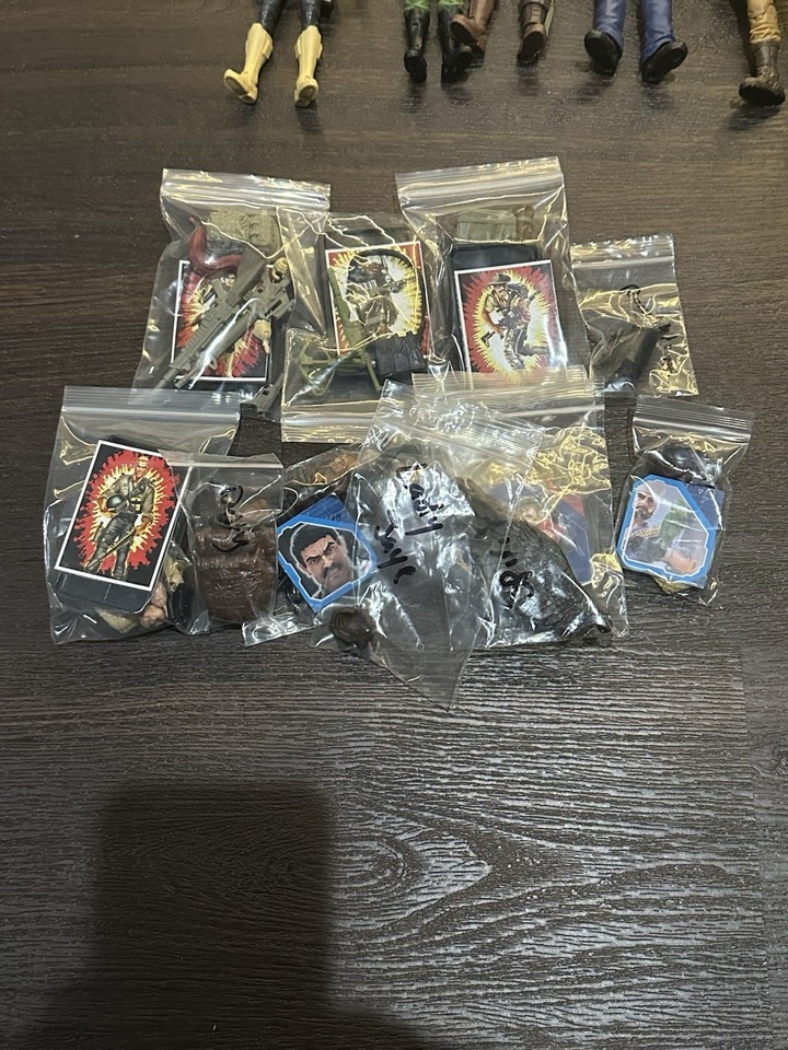 GI Joe CLASSIFIED 11 Figure Lot Retro Roadblock Beach Head Gung Ho Duke ...