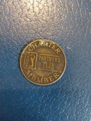 PGA TOUR Charter Member COIN TOKEN Pro Professional Golf Golfer Golfing ...