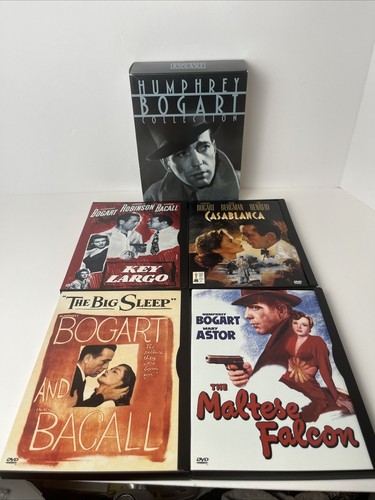 Humphrey Bogart Collection (DVD, 2000, 4-Disc Set) Casablanca, Key ...