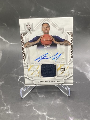 2023-24 TOPPS ROYALTY JORDAN HAWKINS RC JERSEY AUTO # /99 | eBay