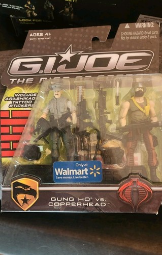gi joe rise of cobra Gung Ho Vs Copperhead | eBay