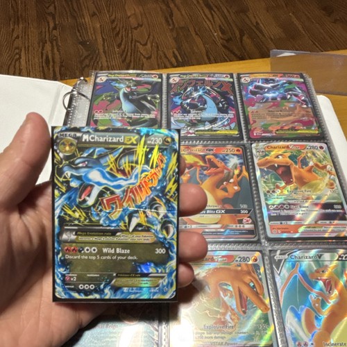 Pokémon TCG Charizard Mixed Card Lot Mega Charizard EX GX V Holo ...