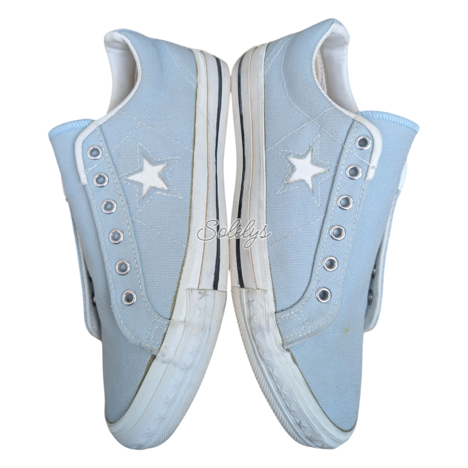 CONVERSE One Star 95 Vintage 1990s Ox Low Sky Blue Made in USA Sneaker ...
