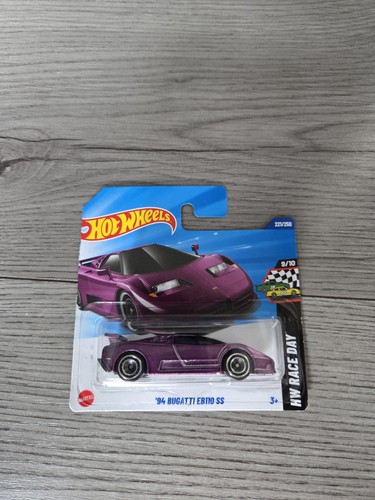 Hot Wheels 1:64 Purple '94 BUGATTI EB110 Super Treasure Hunt Rare | eBay UK