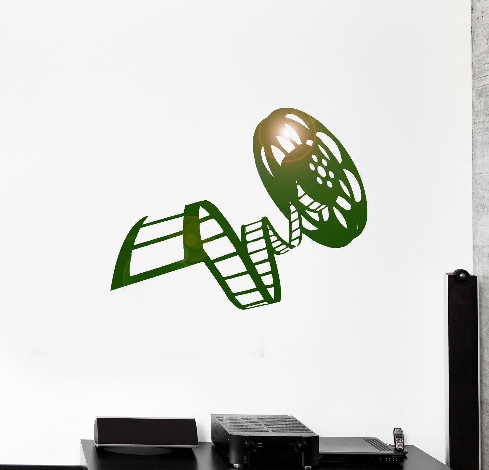 Vinyl Decal Wall Sticker Reel Film Cinema Film Movie Decor Living Room ...