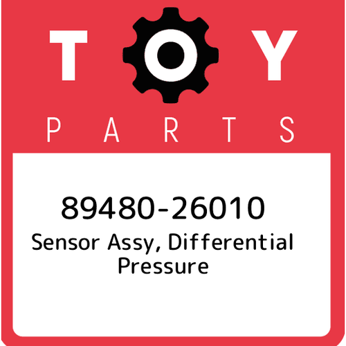 89480-26010 Toyota Sensor assy, differential pressure 8948026010, New ...
