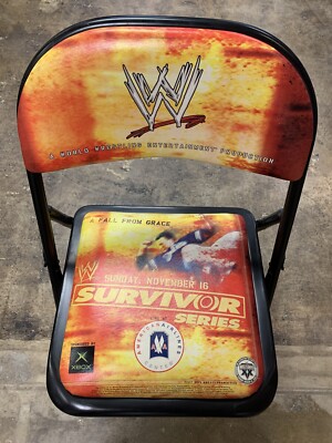 2003 WWE Chair Survivor Series VIP Ringside Shane McMahon AA Center ...