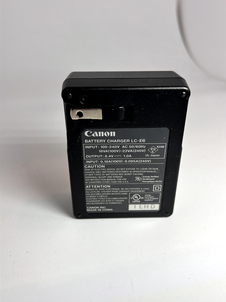 Canon LC-E6 Charger for LP-E6 Battery | eBay