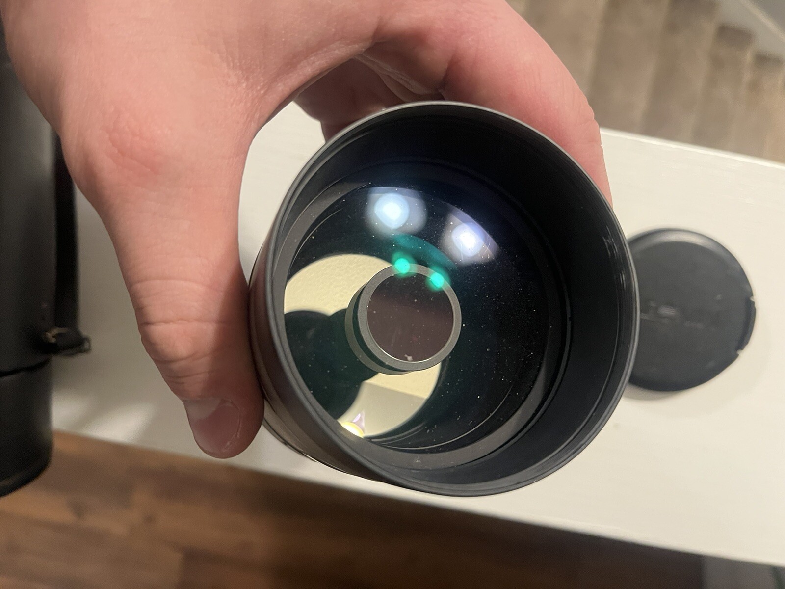 Minolta V Reflex Lens 400mm 1:8 3m/9.8ft 72mm F8 Vectis NICE With Case ...