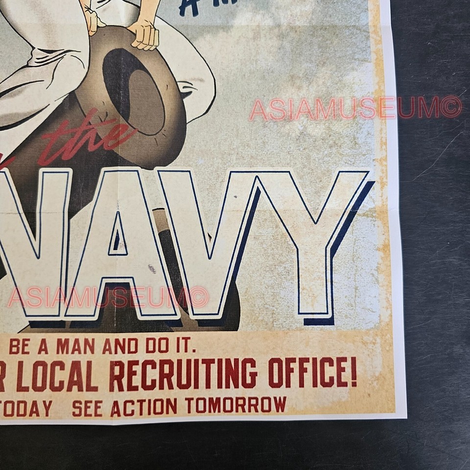 1944 WW2 USA AMERICA WOMEN ARMY SOLDIER NAVY WAR MILITARY PROPAGANDA ...