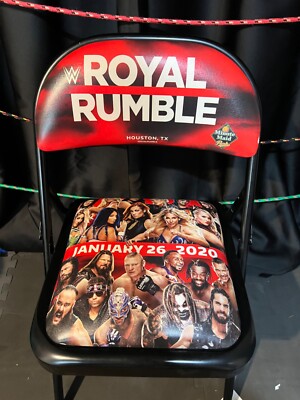 WWE Royal Rumble 2020 Ringside Chair #summerslam | eBay