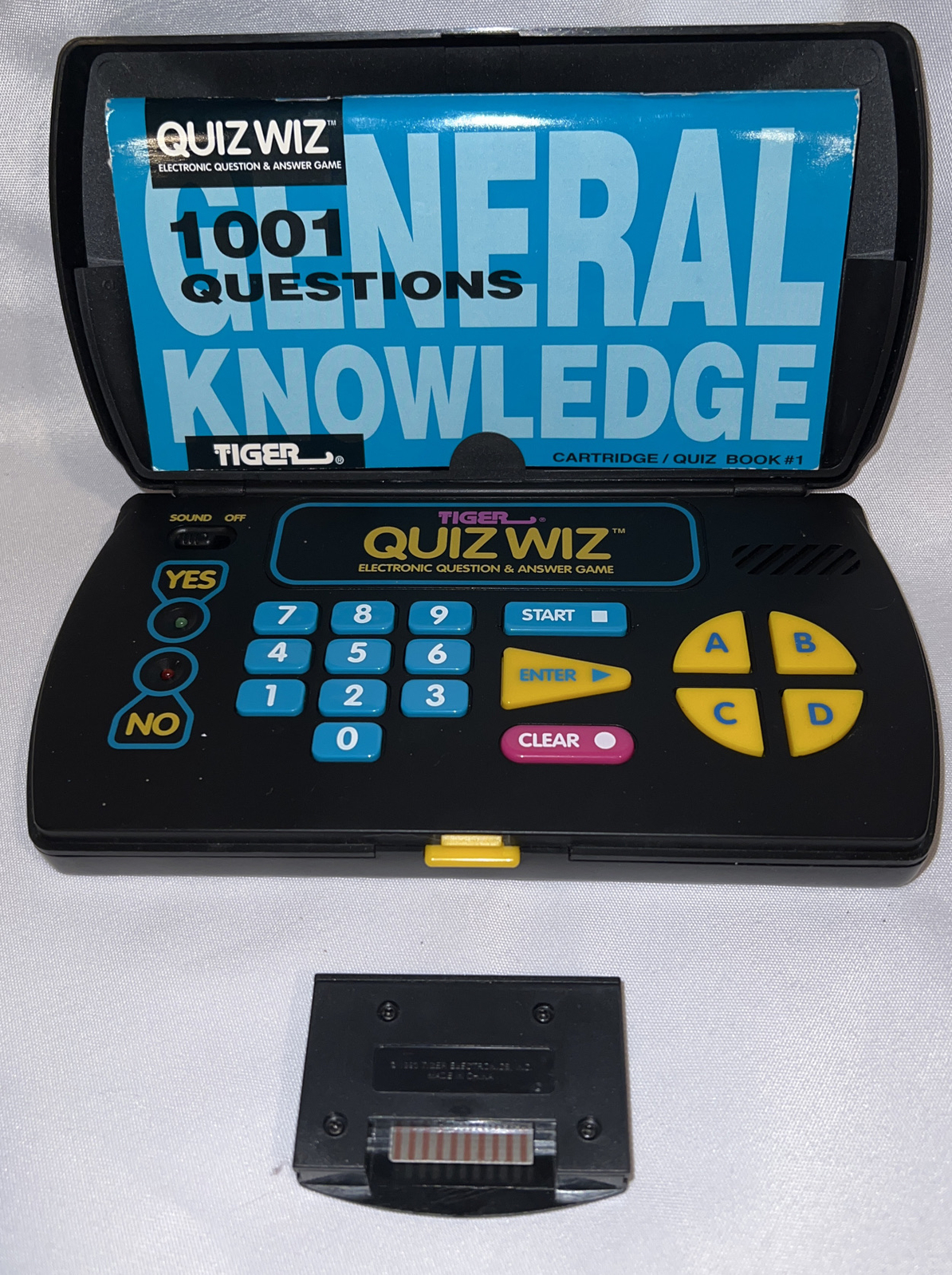 Vintage 1993 Quiz Wiz Tiger Electronic Question & Answer Game With Quiz ...