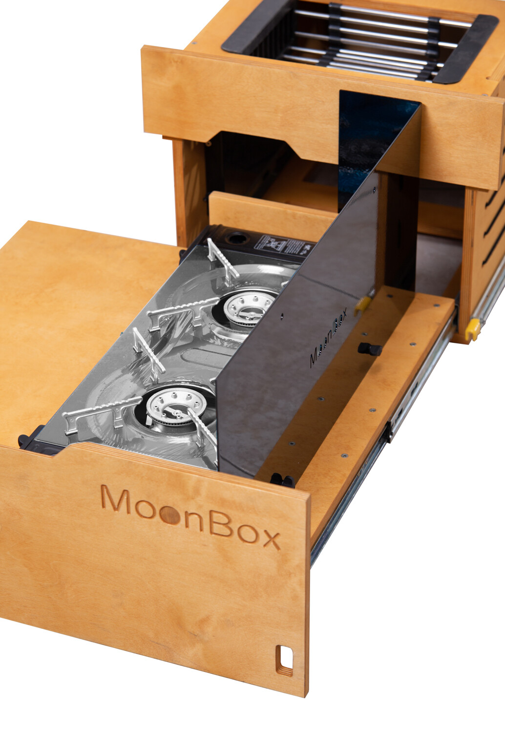 Moonbox Kitchenbox Campingbox Campingmodul Natur Campingküche Campinglade | eBay