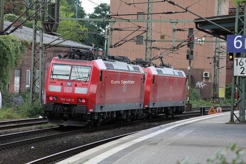 B151 35mm Slide DB Class 185 185149 @ Hamburg-Harburg | eBay UK