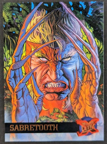 Sabretooth 1995 Marvel X-Men Fleer Ultra Card #41 (NM) | eBay