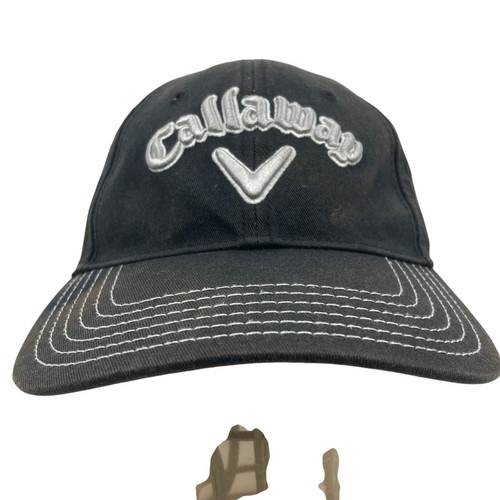 Callaway Golf Hat Black White Embroidered Logo Lakeview GC Nebraska 100 ...