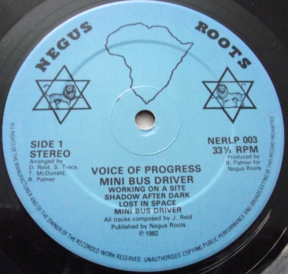 VOICE OF PROGRESS ~ MINI BUS DRIVER ** 1982 UK NEGUS ROOTS LP | eBay UK