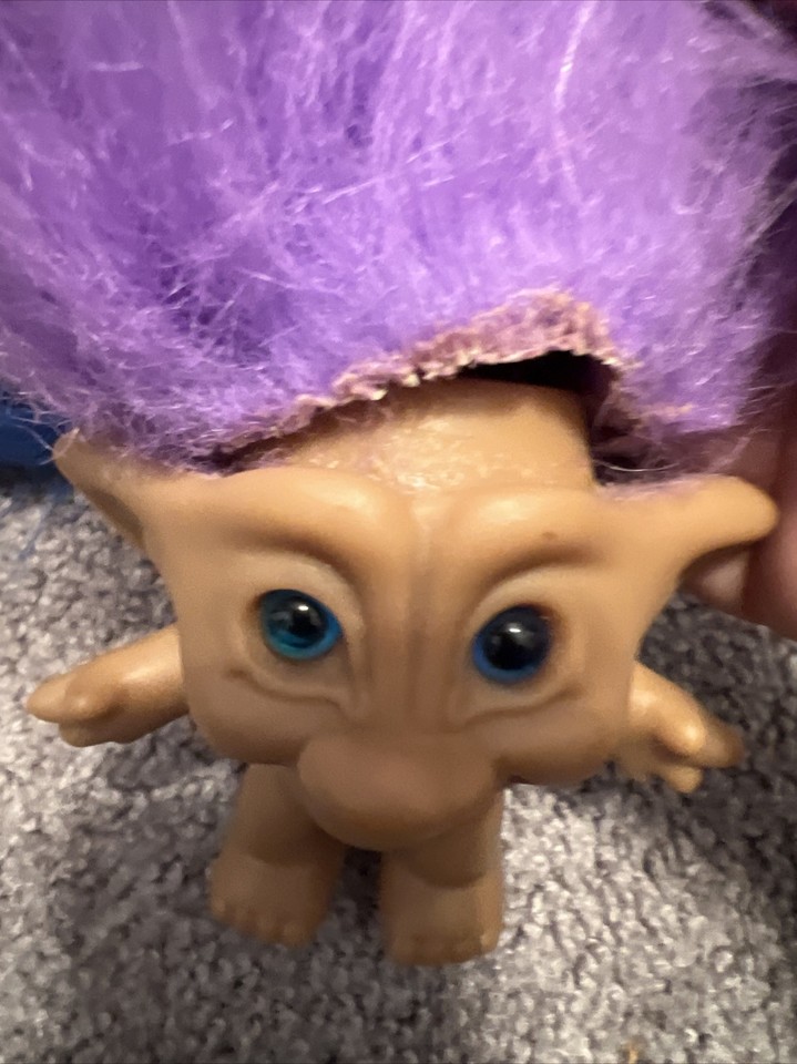 Vintage Ace Novelty/RUSS/BK Lot of 12 Treasure Trolls Gem/Jewel Belly ...