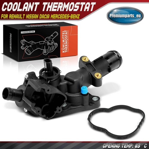 Coolant Thermostat & Housing for Renault Nissan Dacia Mercedes-Benz ...