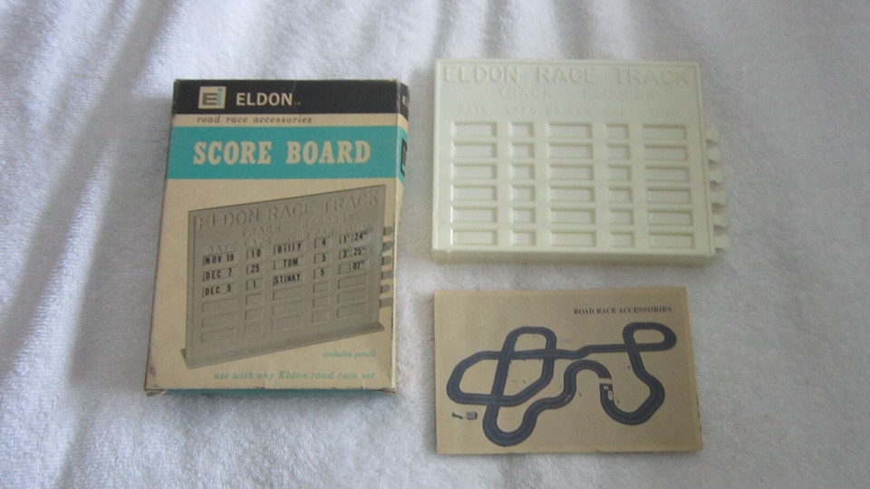ELDON ROAD RACE SCORE BOARD N.O.S | eBay