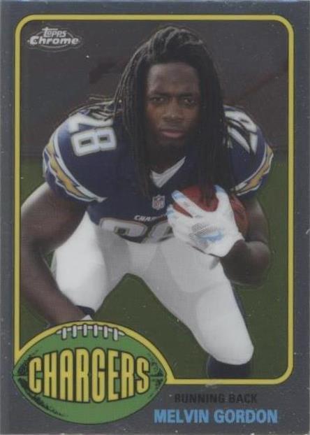 2015 Topps Chrome Mini Melvin Gordon #76-MG for sale | eBay