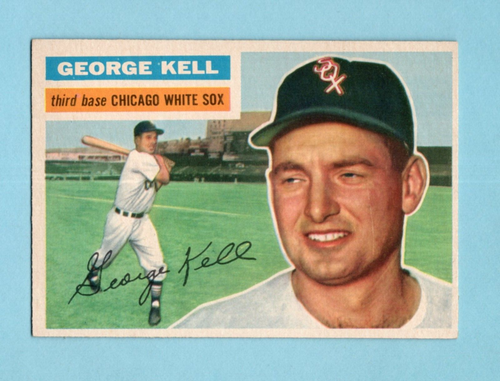 1956 Topps #195 George Kell Chicago White Sox Baseball Card NM lsof | eBay