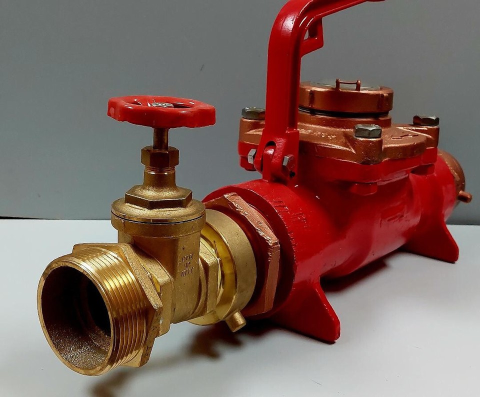 Master 3" FIRE HYDRANT Water METER 2-1/2" Swivel with 2.5" Discharge ...